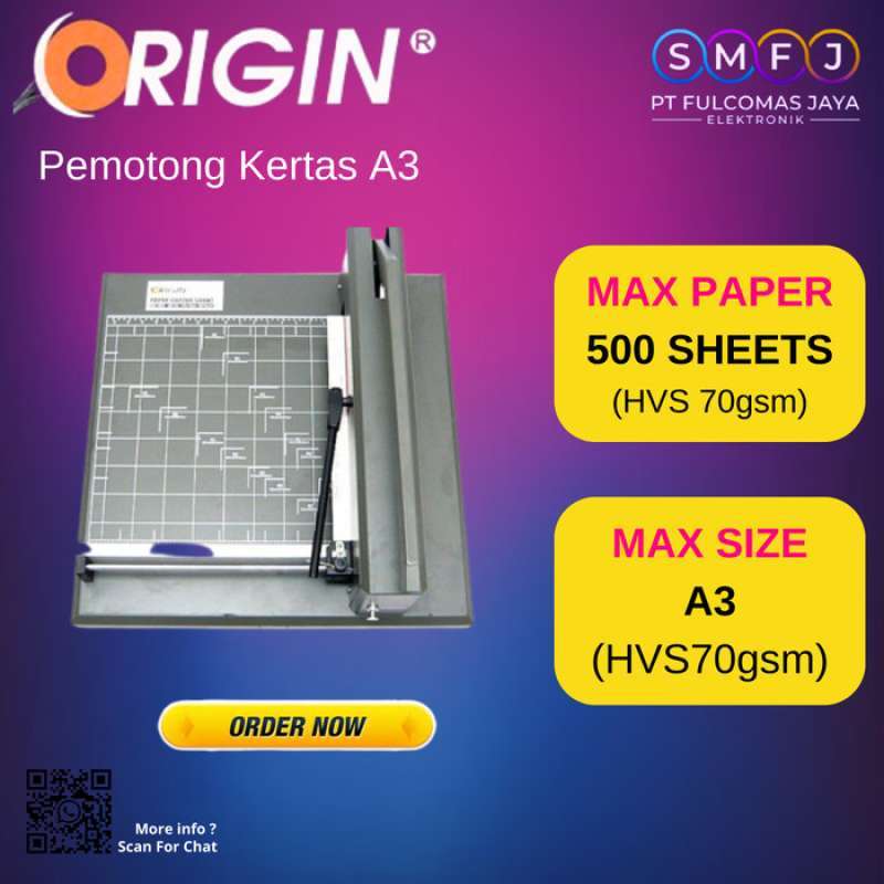 Promo Mesin Pemotong Kertas Gin 500 Xt A3 500xt Lembar - Paper Cutter Diskon 23% Di Seller ...