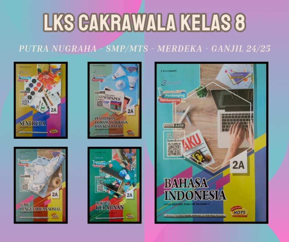 Jual Buku Lks Putra Nugraha Cakrawala Zamrud Talentha Smp/mts Kelas 8 ...