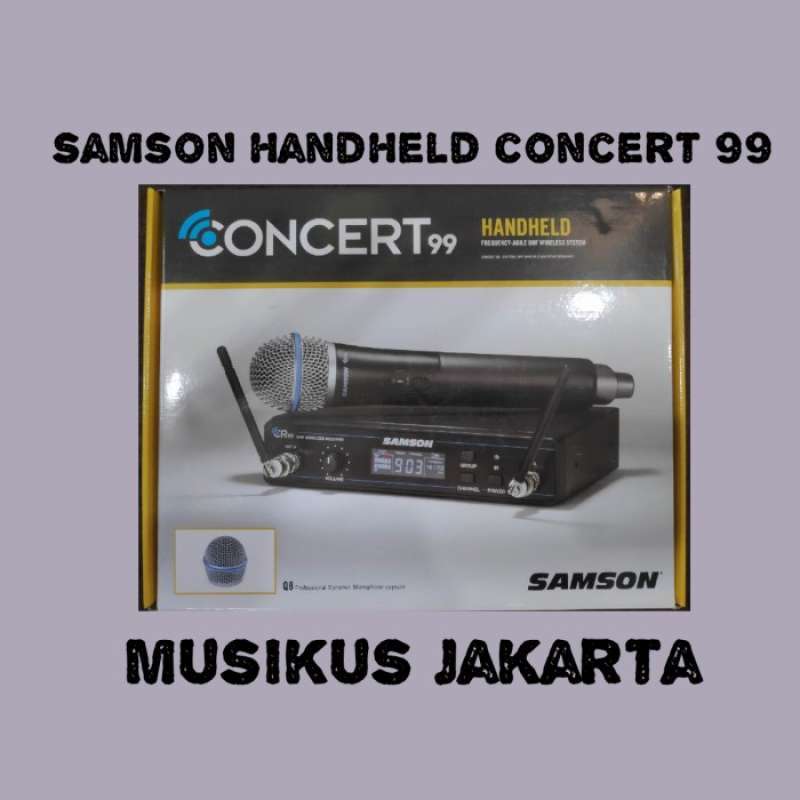 Promo Samson Mic Handheld Concert 99 / Mic Wirelles Samson Concert 99 ...