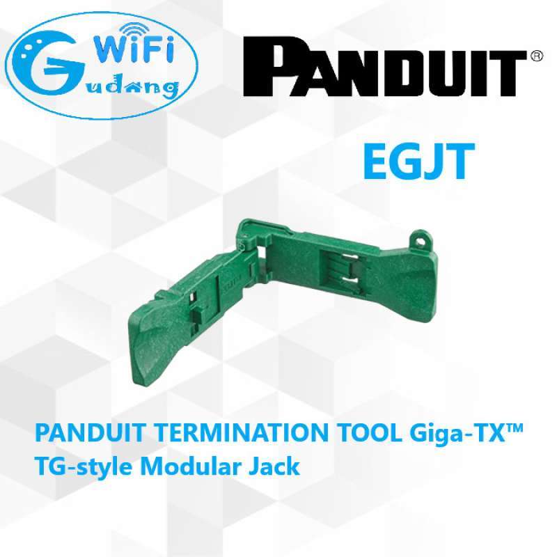 Promo Panduit Egjt Termination Tool Giga-txâ„¢ Tg-style Modular Jack ...