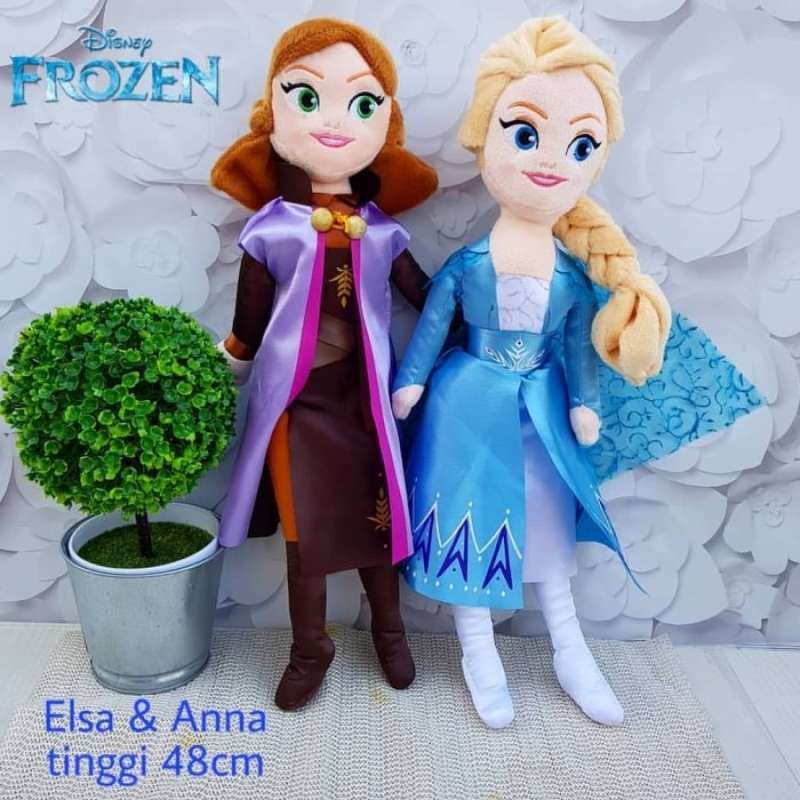 Promo Boneka Frozen (elsa & Anna) Diskon 23% Di Seller Walima Store ...