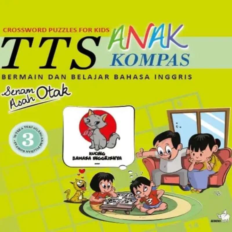 Jual Buku Tts Teka Teki Silang Anak & Kegiatan Kompas Jilid 1 2 3 4 5 ...