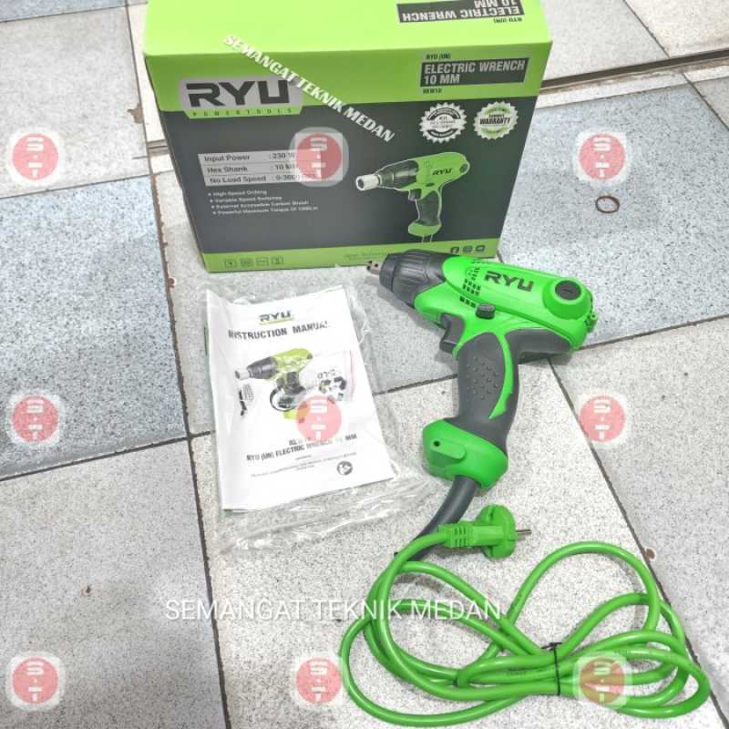 Jual Rew10 Mesin Bor Buka Baut Impact Electric Wrench Listrik 3/8 10mm ...