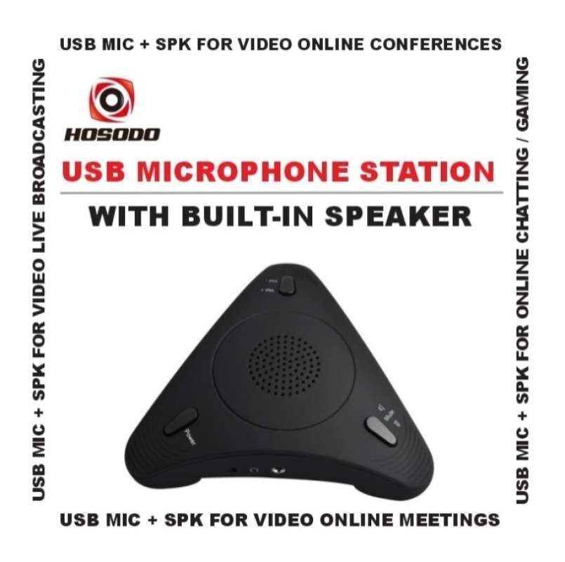 Promo 100% Produk Ori Usb Mic Speaker Buat Conference Net Meeting Rapat ...