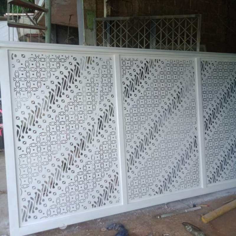 Jual Po Pak Yudistira, Pagar Minimalis Modern Laser Cutting Di Seller ...
