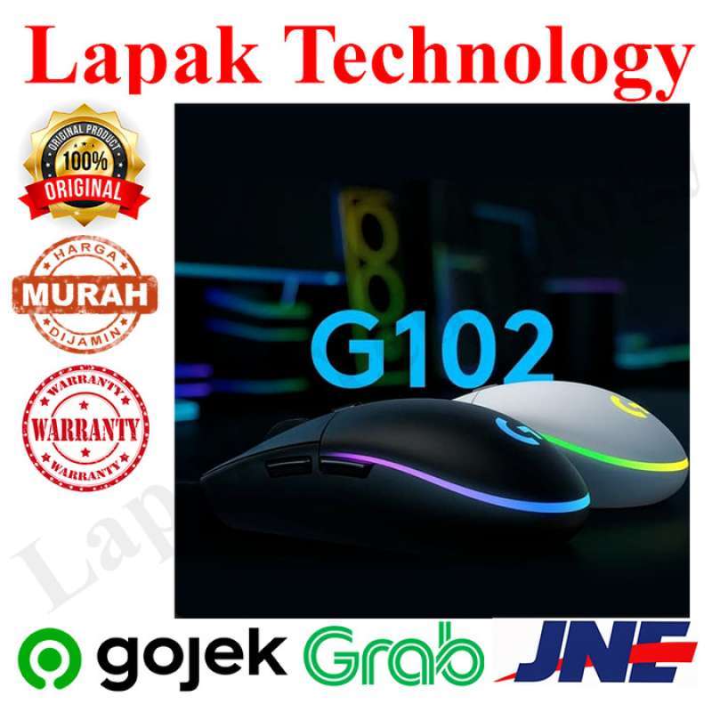 Promo 100% Produk Ori Logitech G102 V2 Light Sync Gaming Mouse With Customizable Rgb Diskon 23% ...