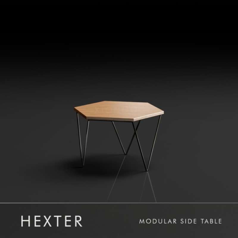 Promo Hexter - Modular Side Table / Meja Tamu Sudut Minimalis Xionco ...