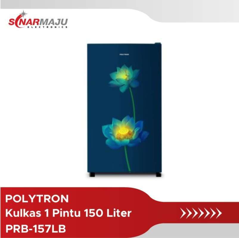 Promo Kulkas 1 Pintu Polytron 150 Liter Prb-157lb Prb157lb Prb 157 ...