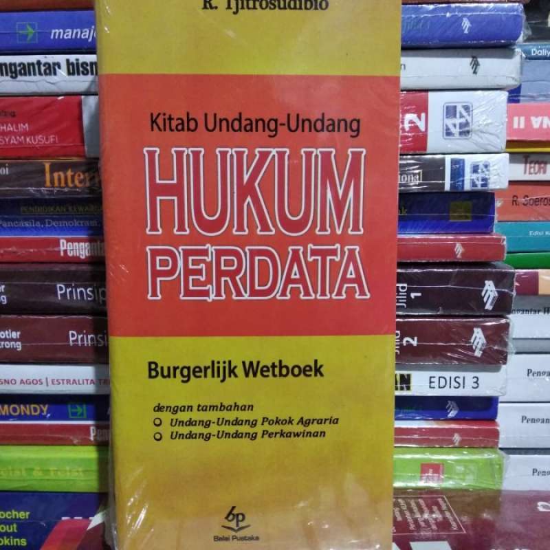 Jual Kitab Undang-undang Hukum Perdata By Subekti Di Seller Noelle ...
