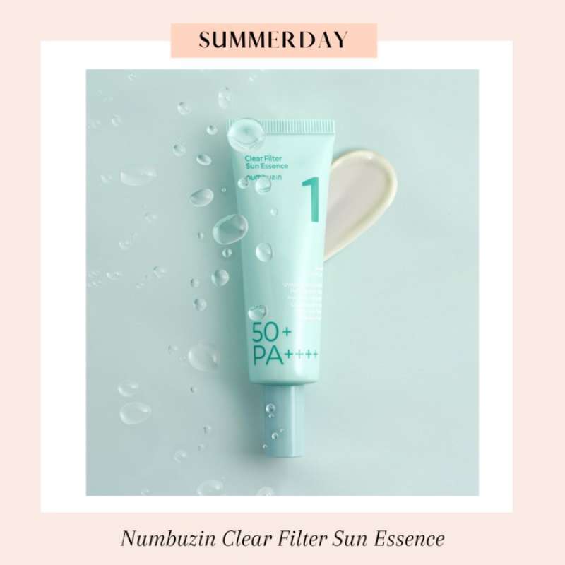 Promo [ready] Numbuzin Pure Full Calming Water Sunscreen 50 Ml Diskon ...