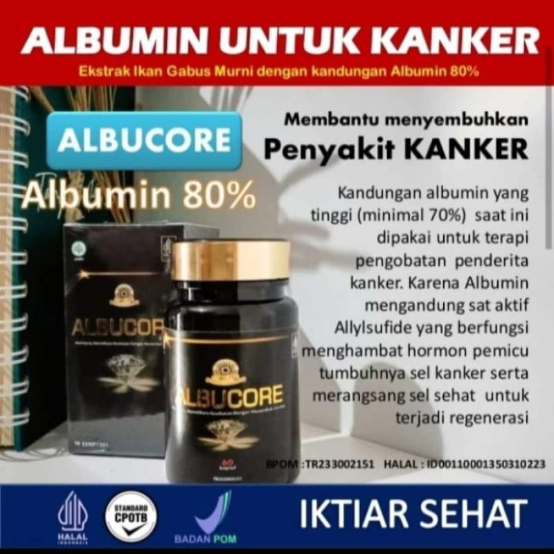Jual Albucore 60 Kapsul | Kanker, Stroke, Hepatitis, Diabetes ...