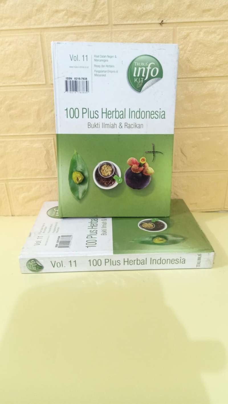Jual Buku Trubus Info Kit Vol 11 100 Plus Herbal Indonesia Bukti Ilmiah ...