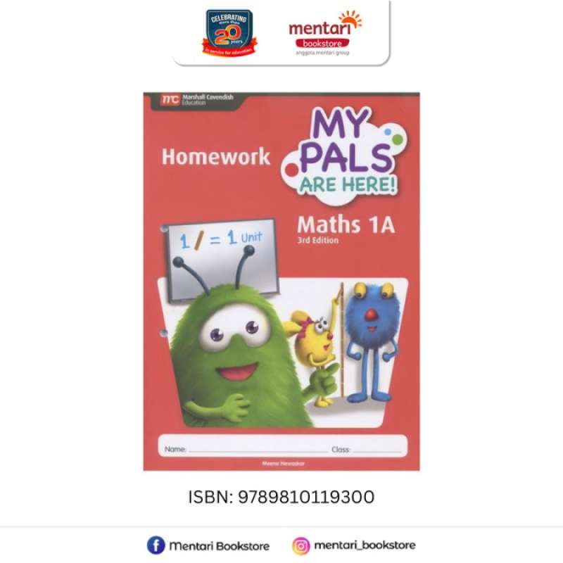 Jual My Pals Are Here Maths Homework 3 Edition | Buku Pelajaran Sd Di ...
