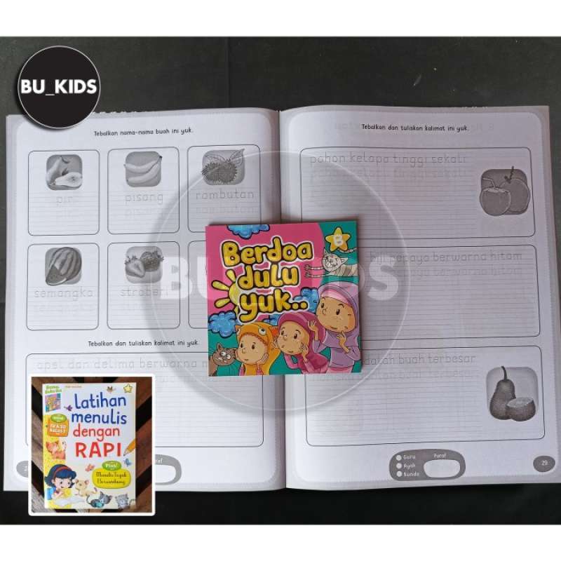 Jual Buku Latihan Menulis Dengan Rapi Anak Tk Paud Di Seller Hachi ...