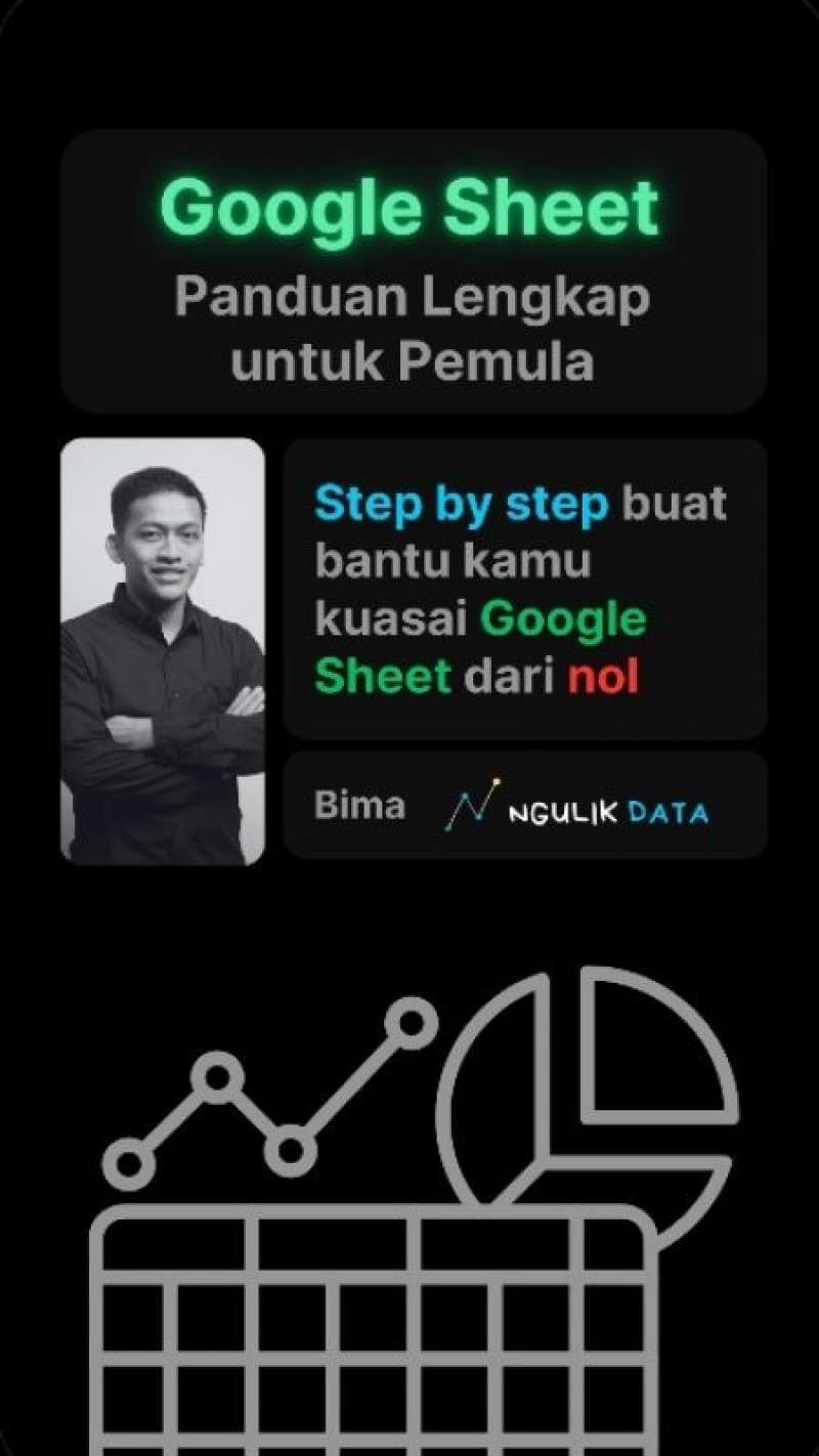 Jual Google Sheets: Panduan Lengkap Untuk Pemula Oleh Bima Putra Pratama Di Seller Sangninja ...