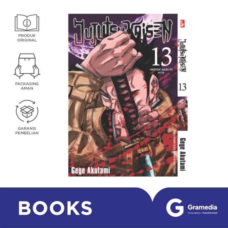 Jual Komik Jujutsu Kaisen 13 (gege Akutami) Di Seller Hachi - Cengkareng Timur, Kota Jakarta ...