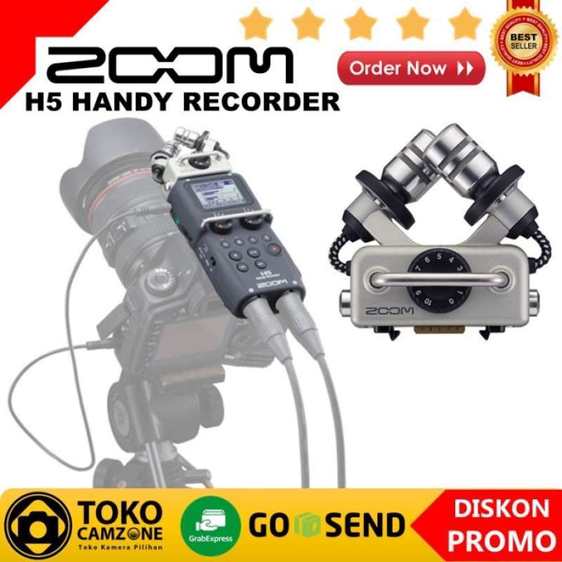 Jual Zoom H5 Handy Recorder With Interchangeable Microphone System Di ...