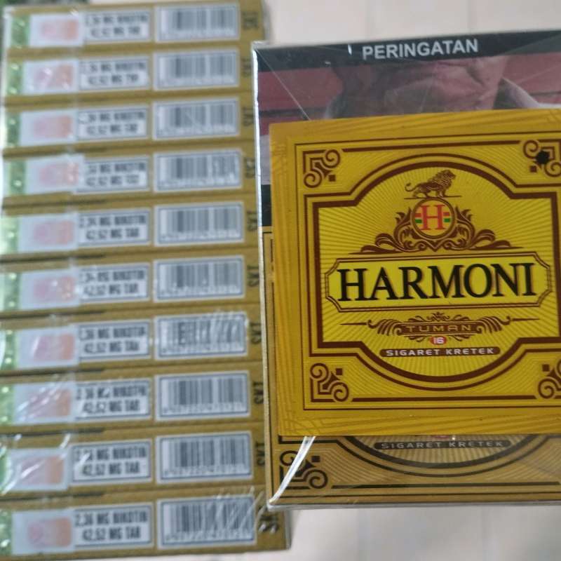 Jual Rokok Kretek Harmoni 16 Batang/bungkus [1 Slop] Di Seller Toko ...