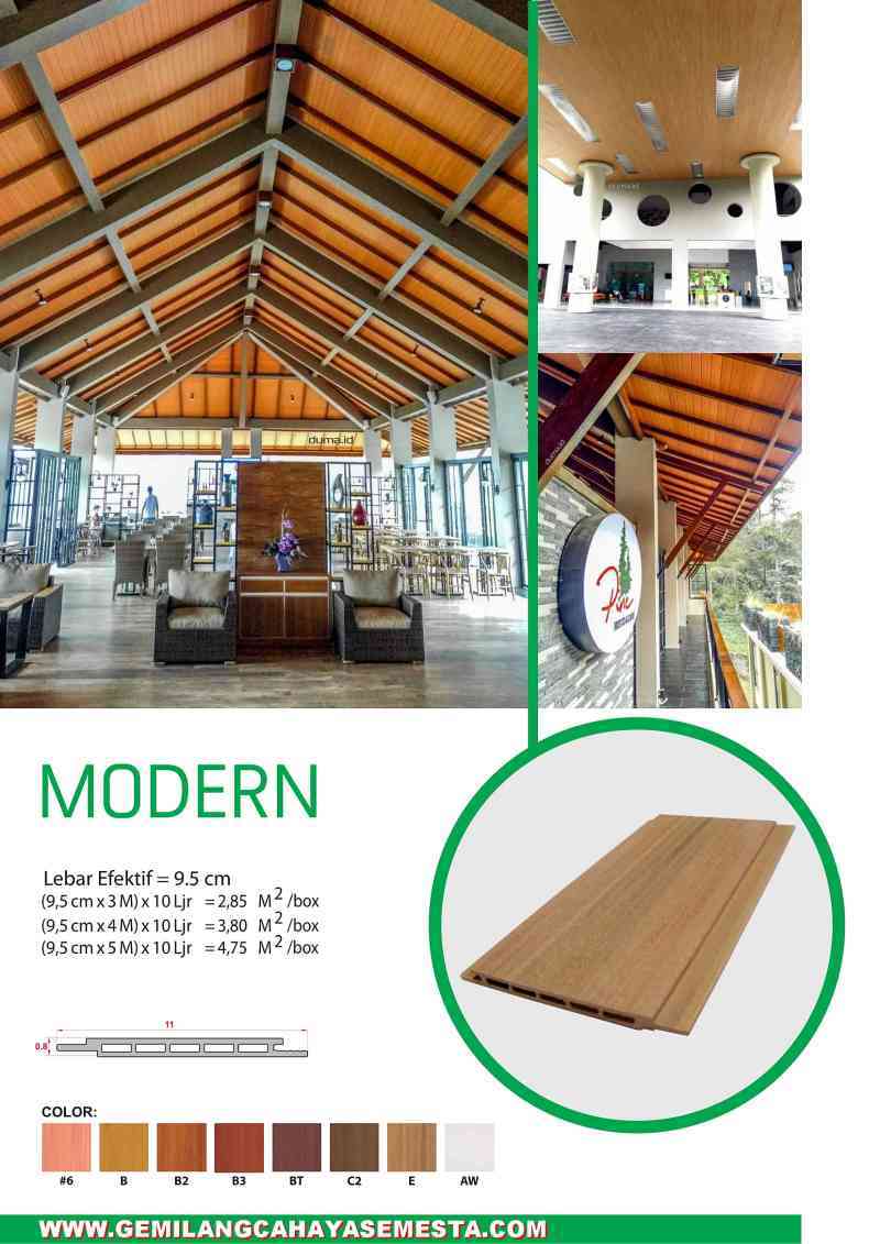 Jual Duma Modern (5 Meter) - Duma Panel Wpc Di Seller Gemilang Cahaya ...