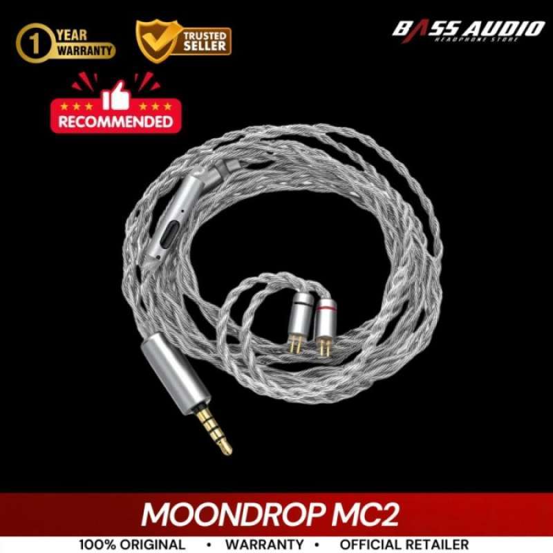 Jual Moondrop Mc2 75 Core Copper Cable For In Ear Earphone With ...