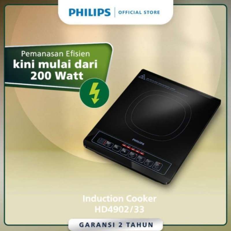 Jual Philips Induction Cooker Kompor Induksi Listrik Hd4902/33 Hd4902 ...
