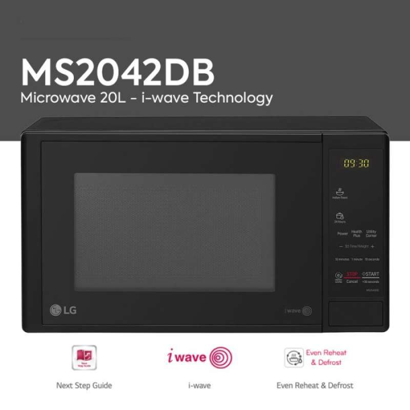 Jual Lg Ms2042db Microwave Oven 20 Liter Easycleanâ„¢ I-wave Di Seller ...