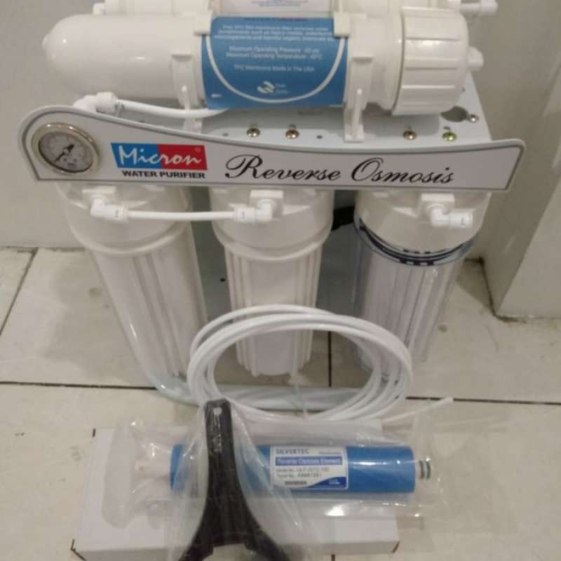 Promo Ro Micron 100 Gpd Plus/ Reverse Osmosis / Standing Pressure Gauge Diskon 8% Di Seller ...