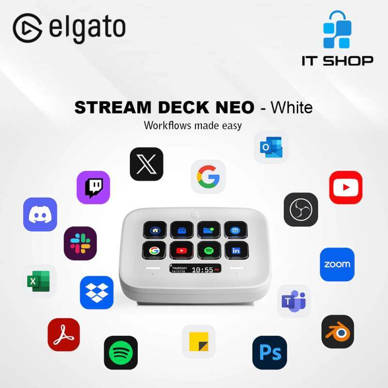Jual Elgato Live Control Stream Deck Neo - White Di Seller It Shop ...