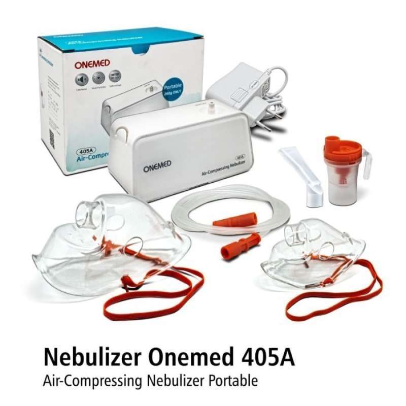 Jual Nebulizer Onemed 405 A Compressor Nebulizer 405a Alat Uap Inhaler ...