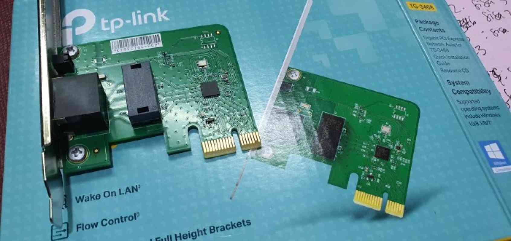 Jual Tp-link Pci Express Ethernet Card / Lan Card 3468 Gigabit Di ...