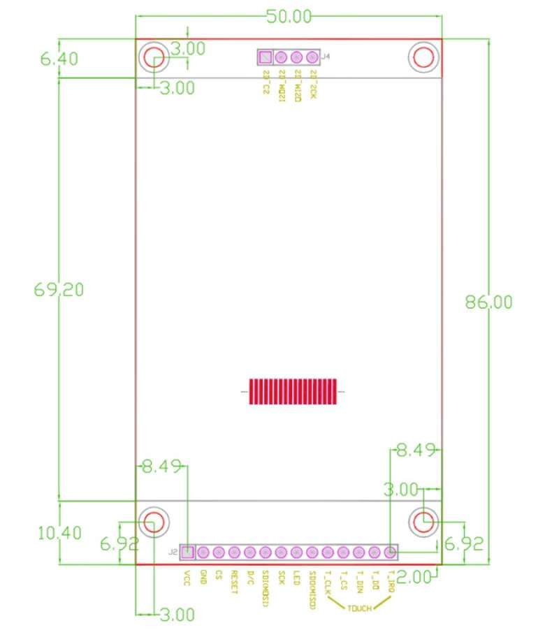 Promo 2.8 Lcd Tft Touchscreen Spi Serial Ili9341 240*320 Pixel For Arduino Diskon 23% Di Seller ...