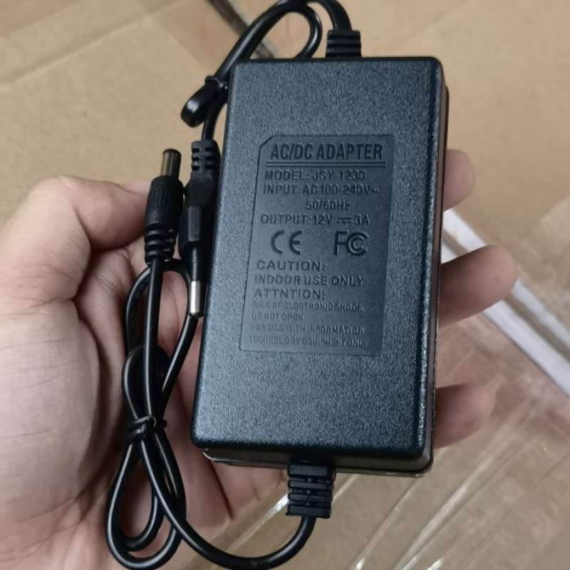Jual Adaptor 12v 3a Adapter Power Supply 12volt 3 Ampere Cctv Led Strip Di Seller Have-id ...