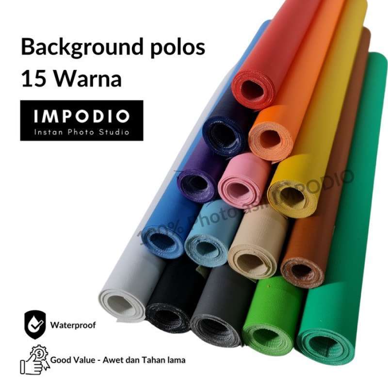 Jual Impodio Background Foto Warna Polos Terbaik Ukuran 30cm X 65cm Di ...