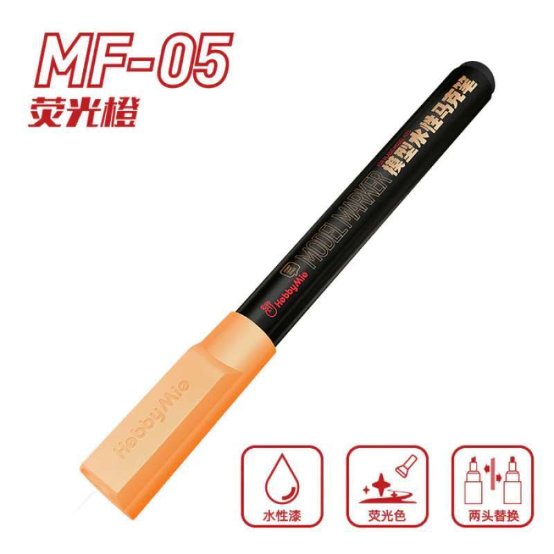 Jual Hobby Mio Water-based Fluorescent Color Marker, Warna Mf05 F. Orange Di Seller Drakuli ...