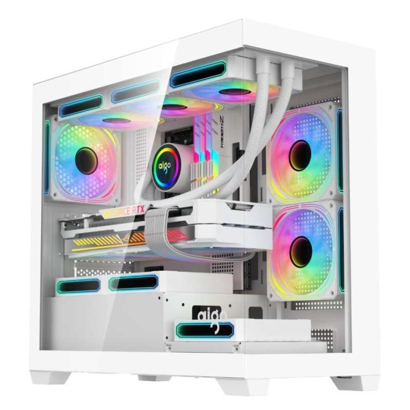 Jual Aigo Darkflash C218m M-atx Pc Case | Panoramic M-atx Chassis Di ...