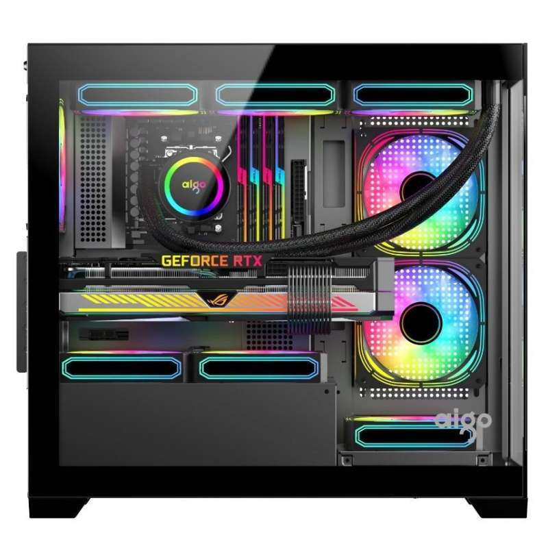 Jual Aigo Darkflash C218m M-atx Pc Case | Panoramic M-atx Chassis ...