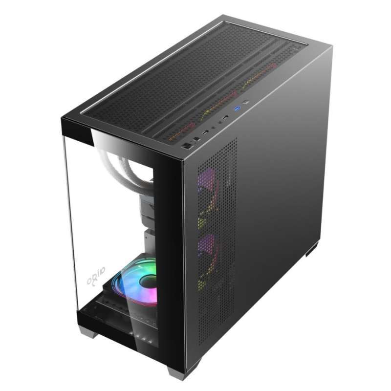 Jual Aigo Darkflash C218m M-atx Pc Case | Panoramic M-atx Chassis ...