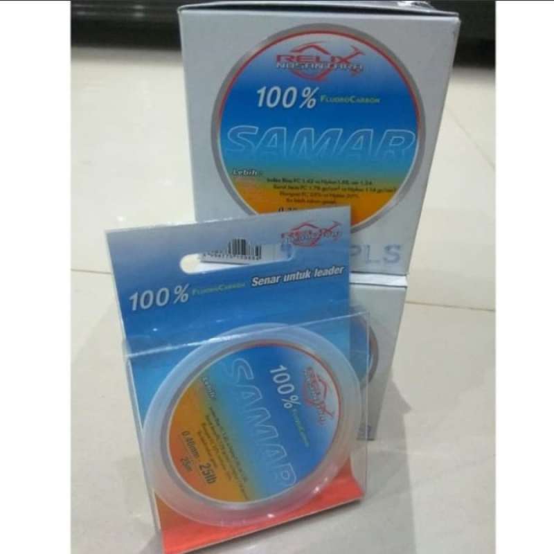 Jual Senar Samar Relix Nusantara 20 - 25 Lb 100% Fluorocarbon Leader - 20lb Di Seller Kingyo ...