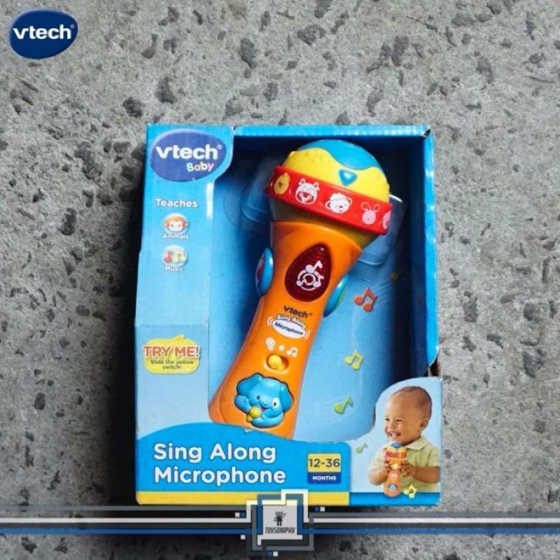 Jual Vtech Baby Sing Along Microphone Mainan Mic Bayi Anak Edukasi Di ...