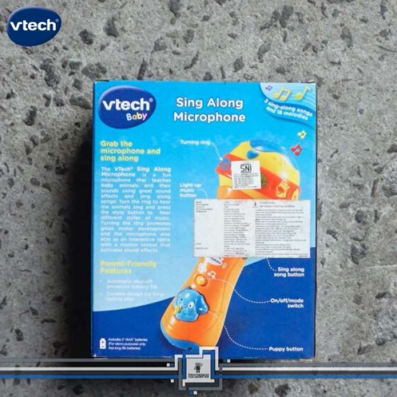 Jual Vtech Baby Sing Along Microphone Mainan Mic Bayi Anak Edukasi Di ...