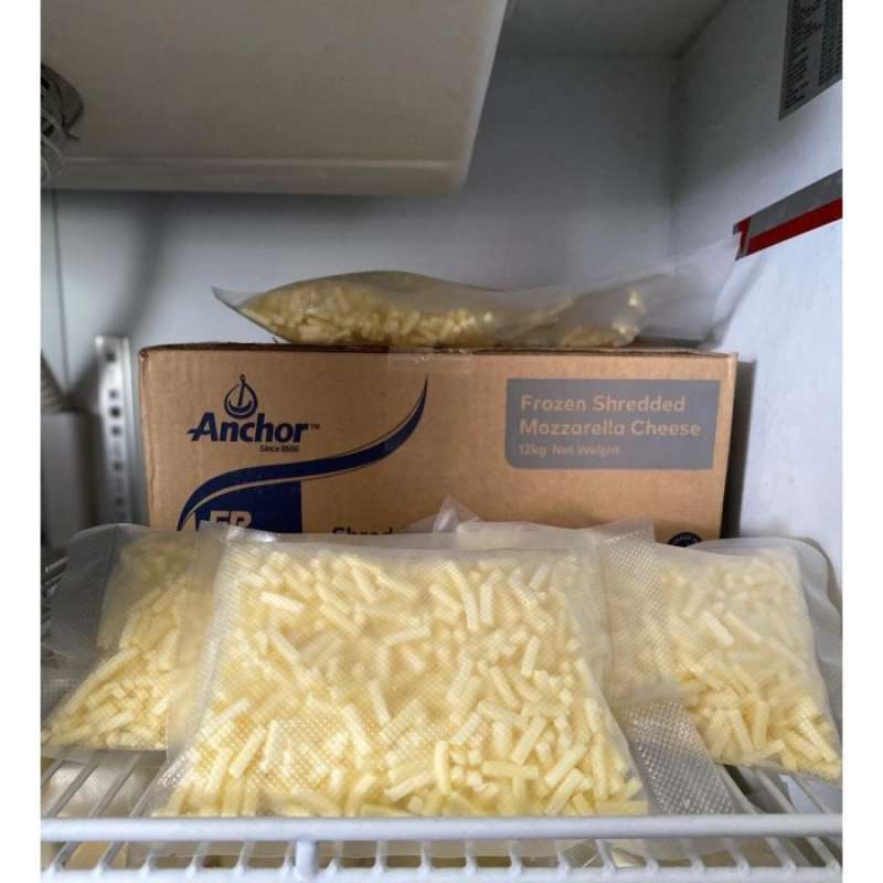Promo Keju Mozarella Anchor Shredded Extra Stretch 1 Kg Mozarella Parut ...