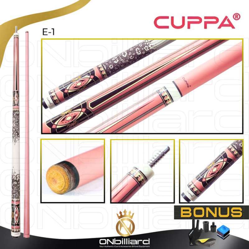 Jual Cuppa Carbon Fiber Pink E B Stik Stick Billiard Biliar Cue Girl Wanita Di Seller Regstore ...