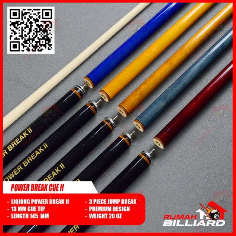 Jual Stick Billiard - Billiard Cue - Power Back Ii - Jump Break Cue ...