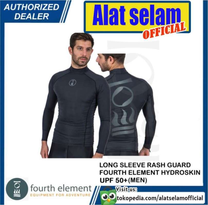 Jual Rash Guard Fourth Element Hydro-t Hydroskin Baju Snorkeling Diving ...