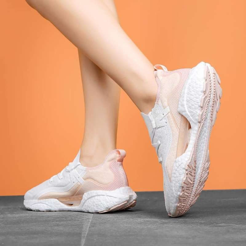 Jual Sepatu Sneakers Sport Wanita Spatu Olahraga Lari Running Joging ...