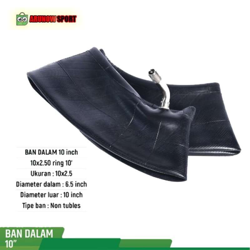 Jual Ban Dalam 10x2.50 Skuter Sepeda Listrik Ring 10 Pentil Bengkok Di Seller Tombstone ...