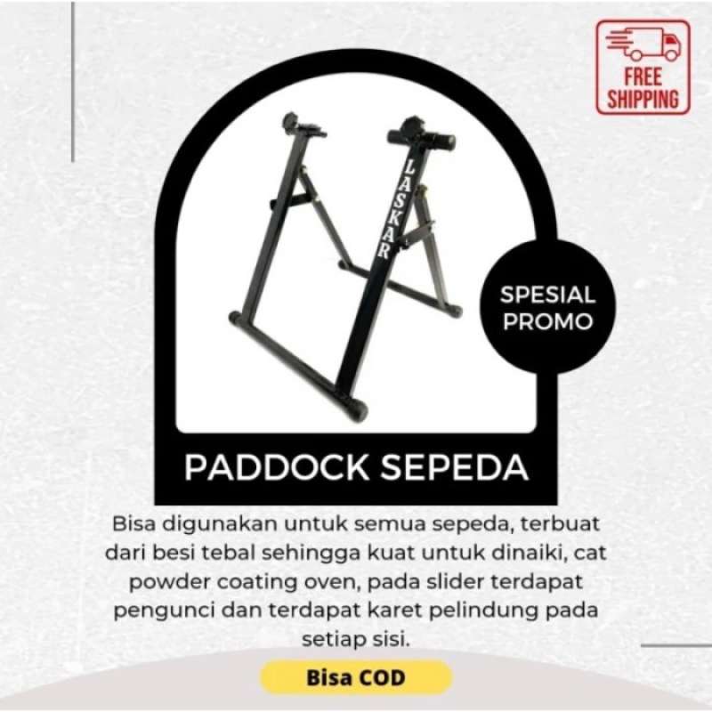 Jual Standar Paddock Sepeda Kuat Bisa Dinaiki Bisa Di Lipat Di Seller ...