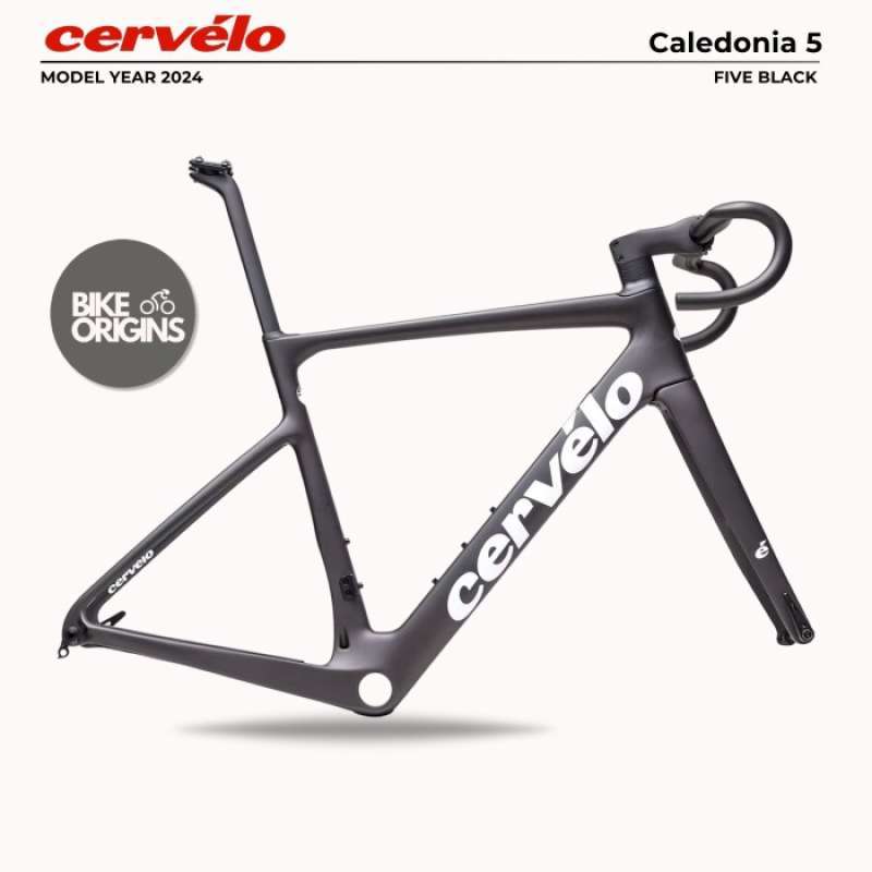 Jual Cervelo Caledonia-5 Carbon Frameset | Five Black Di Seller Suzuka ...