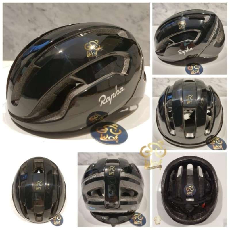 Jual Helmet Rapha Rcc + Poc Omne Air Limited Edition Helm Sepeda Hq Import - Black Di Seller ...
