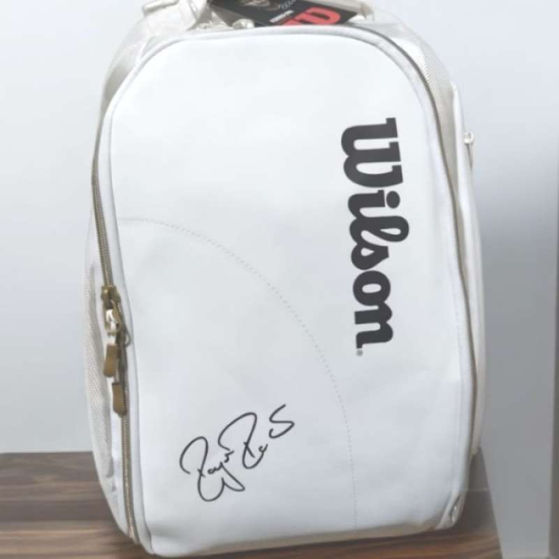 Jual Wilson Signature Backpack Tennis Bag - Tas Ransel Raket Tenis 2r ...
